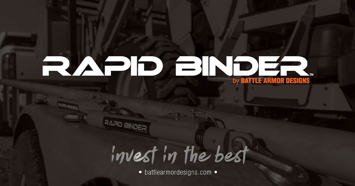 Rapid Binder - Patented Load Binder - Battle Armor Designs